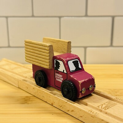 Thomas & Friends Wooden Railway FLAT MAGNET CROSBY STATION CARGO TRUCK ...