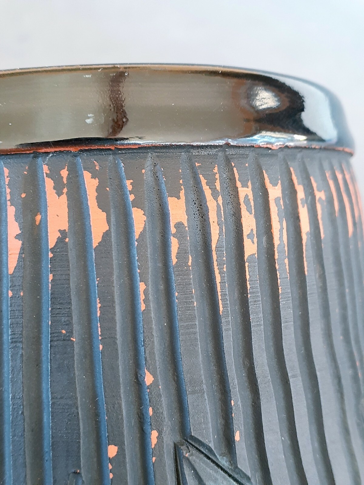 David Stabley art pottery iridescent vase 10 inches, artist signed | eBay