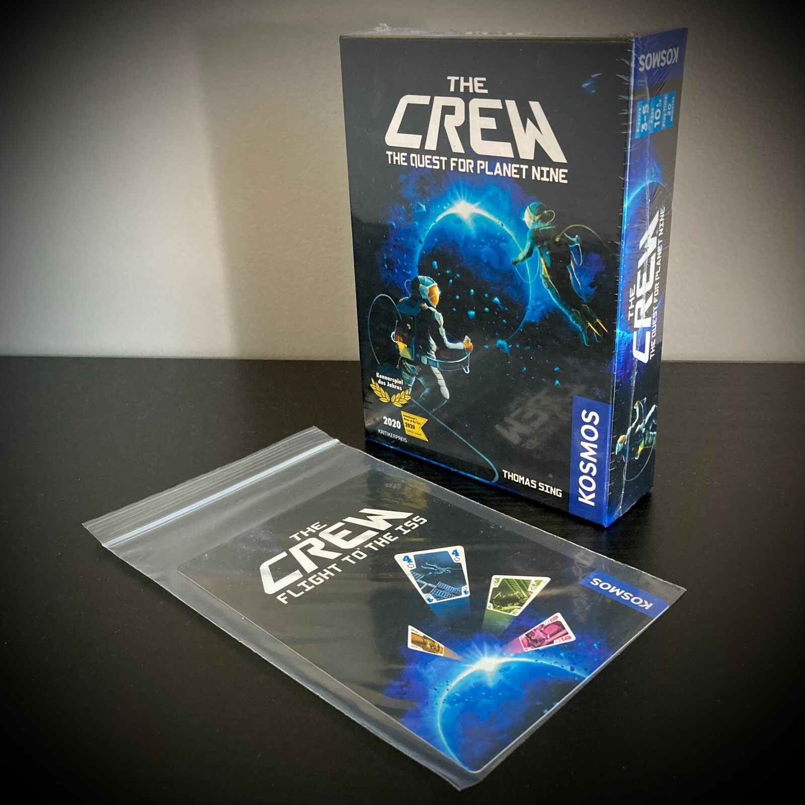 New THE CREW BOARD GAME + FLIGHT TO ISS EXPANSION the quest for planet ...