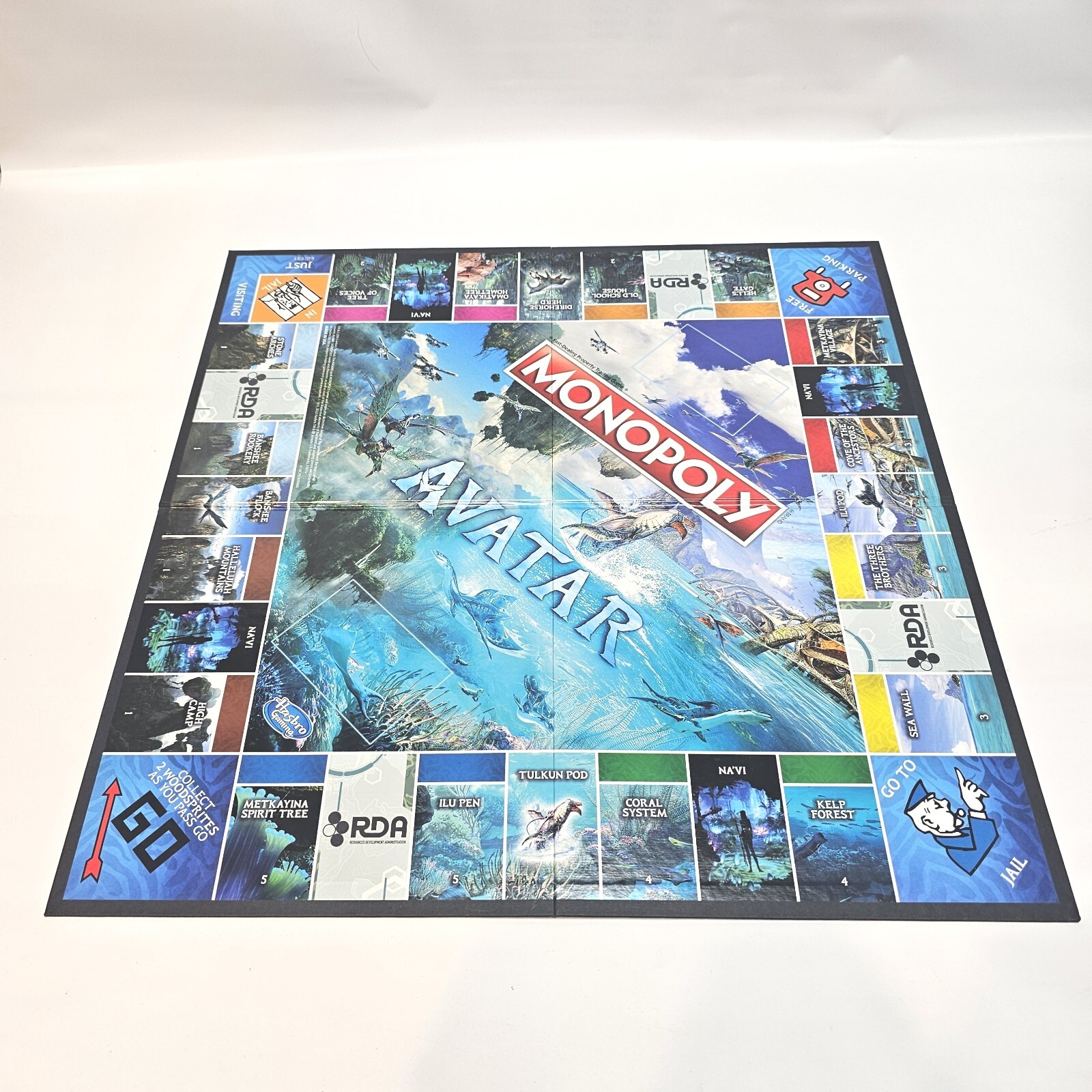 Monopoly Avatar Edition Board Game Defend Pandora Replacement Game ...