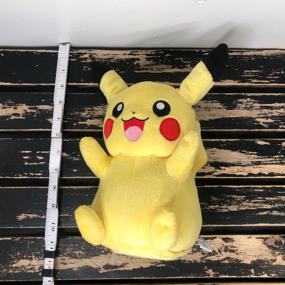 Pokemon Talking Pikachu Plush Toy Stuffed Animal Tomy 2017 Collectible ...