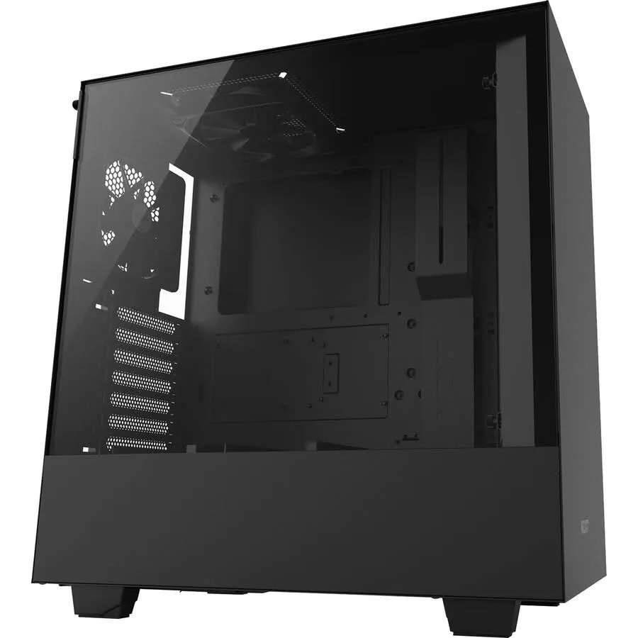 NZXT H500 Compact ATX Mid-Tower PC Case Black Brand New - Fans Included ...