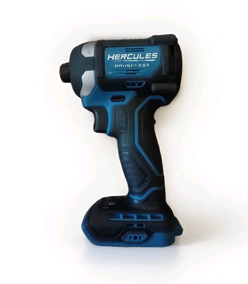 Hercules 20V Brushless Cordless 1/4 in. Driver With Hercules 5.0ah ...