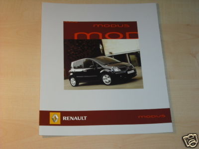 13314) Renault Modus Prospekt 2006 | eBay.de