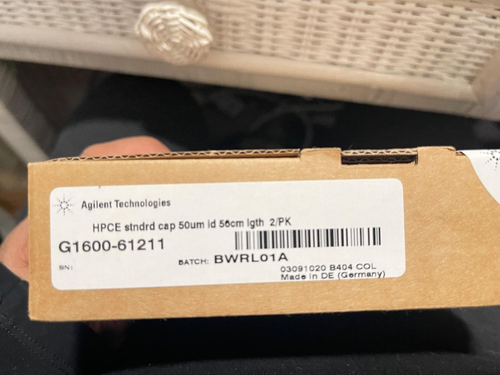 Agilent G1600-61211 CE capillary bare fused silica 50 µm ID 56 cm 2/pk ...