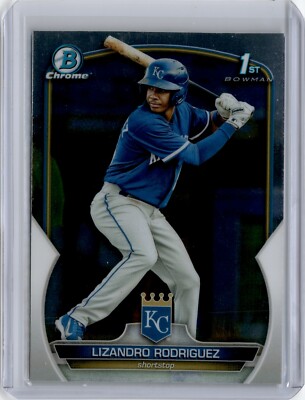 2023 Bowman #BCP-47 Lizandro Rodriguez Chrome Prospects Kansas City ...