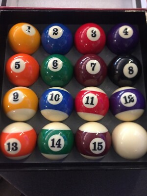 Pot Black 2" Kelly Pool set - one only | eBay