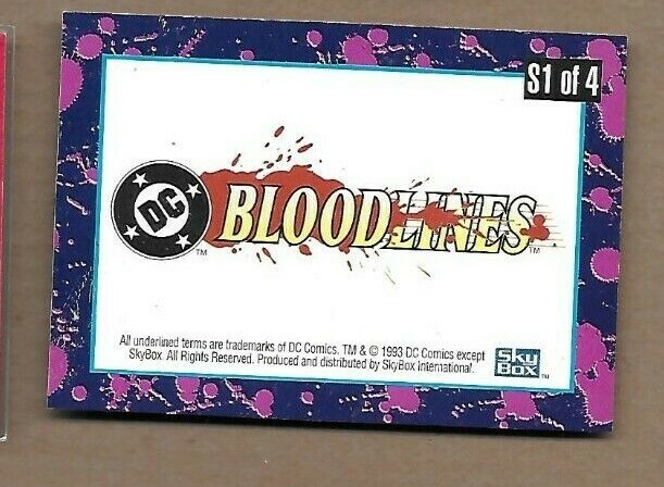 Blood Lines S1 card | eBay