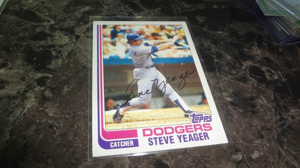 1982 TOPPS # 477 STEVE YEAGER BASEBALL CARD | eBay