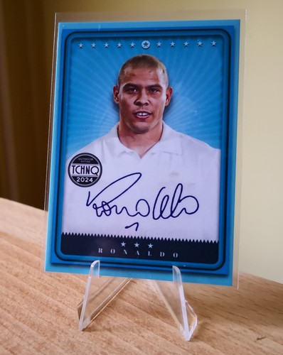 2024 RONALDO SIGNATURE card (auto prnt) Real Madrid TECHNIQUE Outdoor ...