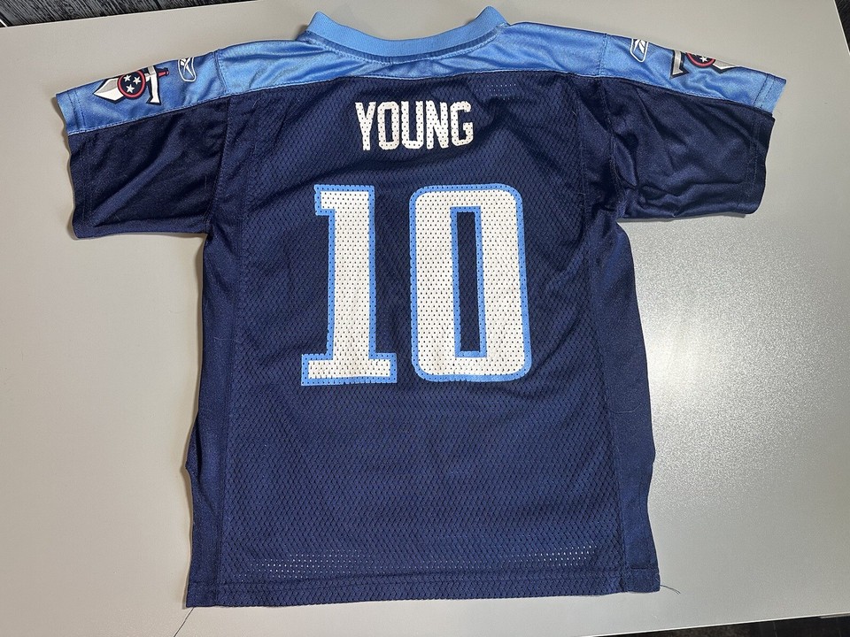 Vince Young #10 Tennessee Titans NFL Football Stitched Jersey Reebok ...