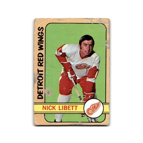 1972 Topps Nick Libett Detroit Red Wings #45 | eBay