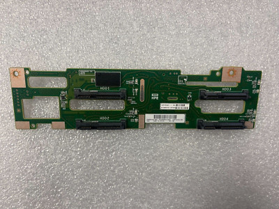HP HPE 809949-001 Apollo 4200 4-Bay LFF SAS Rear Hard Drive Backplane ...
