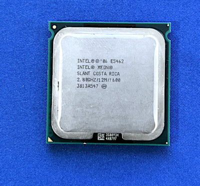 GENUINE INTEL XENON E5462 2.80GHz QUAD CORE 2.8GHz CPU PROCESSOR SLANT ...