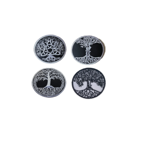Tree of Life Embroidered Patch sew iron on Patches Transfer clothes ...