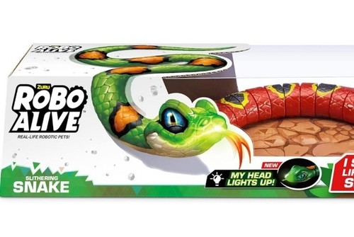 Robo Alive 31 inch King Python Snake Robotic Toy Pet Figure Robot Snake ...