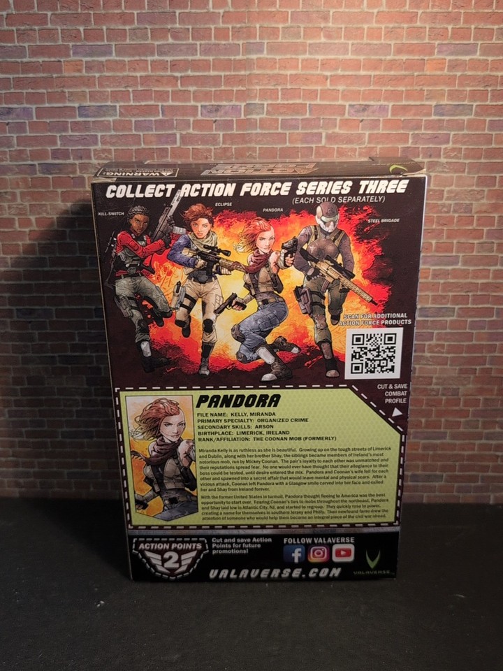 Valaverse Action Force "REISSUED PANDORA" 1/12 Scale Figure *NEW* | eBay