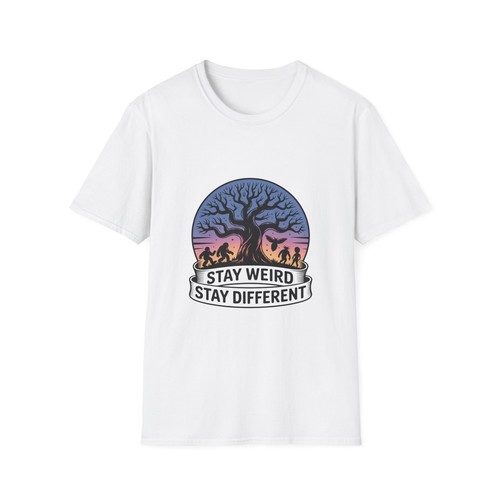 Kryptid-Inspired Unisex T-Shirt, Unique Graphic Tee, Stay Weird Apparel ...