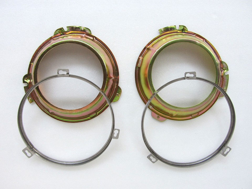 7 INCH ROUND HEADLIGHT BUCKET RING TOYOTA COROLLA KE10 KE15 KE16 KE20 ...