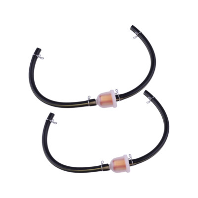 2 Sets Fuel Filter & Fuel Line Hose Clamp Fit for Honda CT70 CT90 CB250 ...