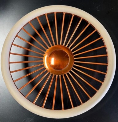 CUSTOM COPPER WIRE STEERING WHEEL WITH ADAPTER AND HORN BUTTON! | eBay