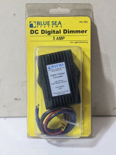 Blue Sea System DC Digital Electronic Dimmer for Single Light Dimming ...