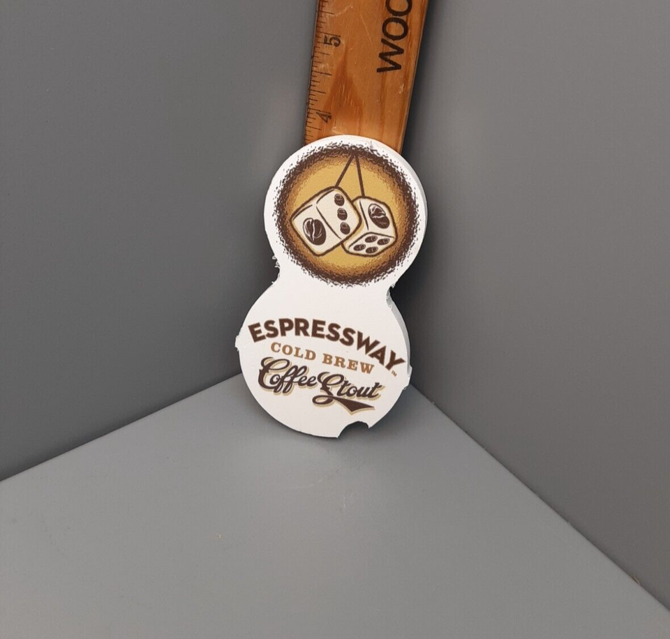 Two Road (EXPRESSWAY COFFEE STOUT) 4" Tap Handle Insert | eBay