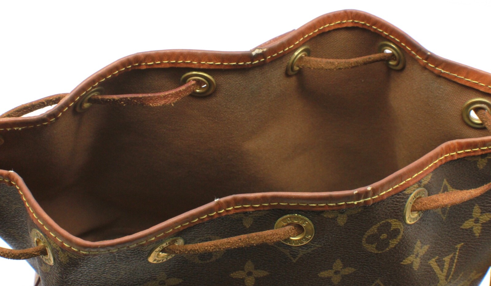 Louis Vuitton Noe Drawstring Shoulder Bag Monogram Leather BN | eBay