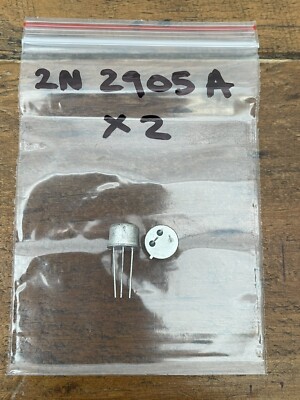 2N2905A - Motorola PNP Transistor (TO-39) x2 | eBay Australia
