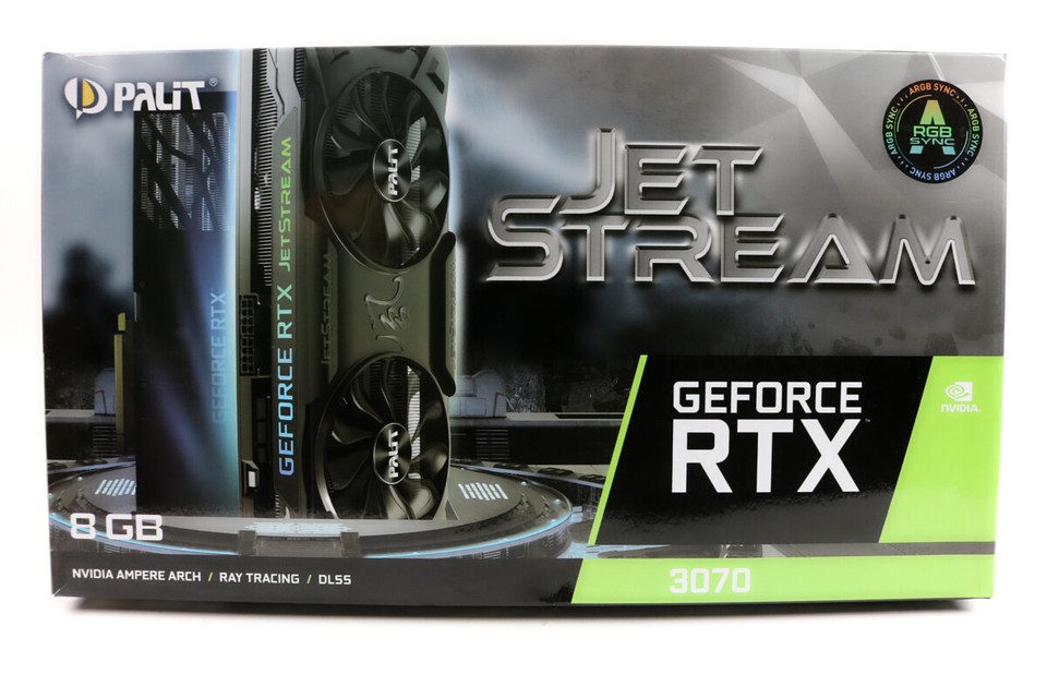Palit GeForce RTX 3070 8GB JetStream GPU w/Box | 1yr Warranty, Fast ...