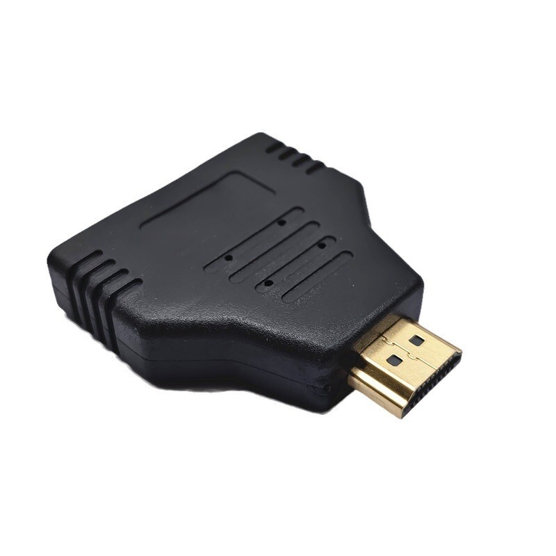 1 Input 2 Output 1080P HDMI Splitter Male to Female Cable Adapter ...