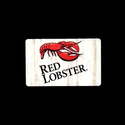 Red Lobster Logo NEW 2020 COLLECTIBLE GIFT CARD NO VALUE #6180 | eBay