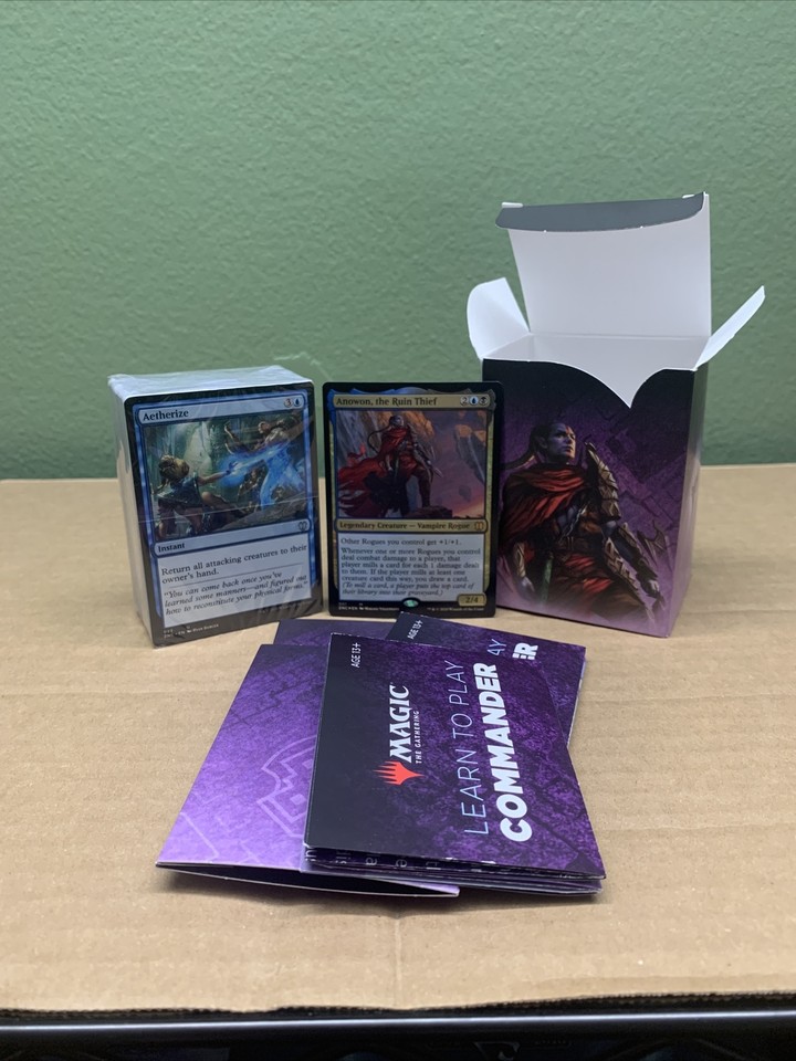 Magic The Gathering MTG Zendikar Rising Commander Deck Card - Out Of ...