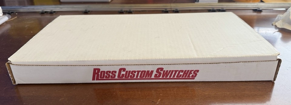 Ross Custom Switches #155M 054 Wye W/ DZ1000, Controller & Original Box ...