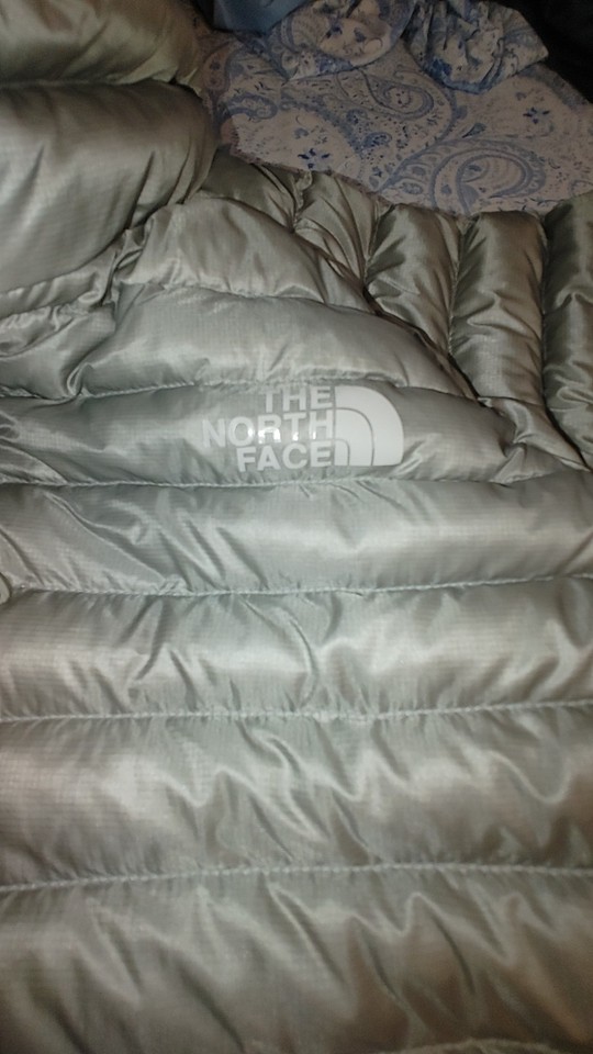 The North Face 800 down puffer jacket mens xl silver | eBay