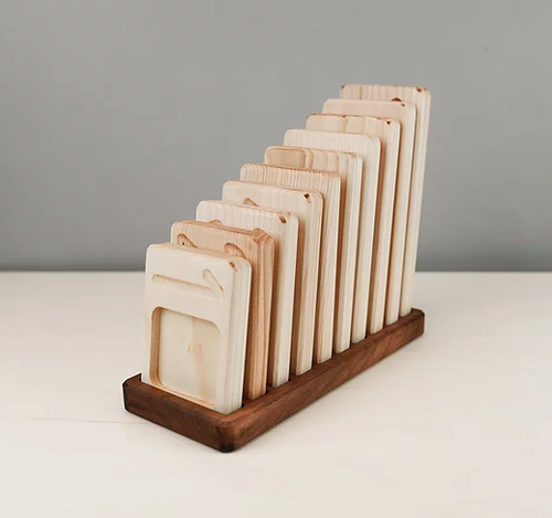 Wooden Number Trays for Counting | eBay