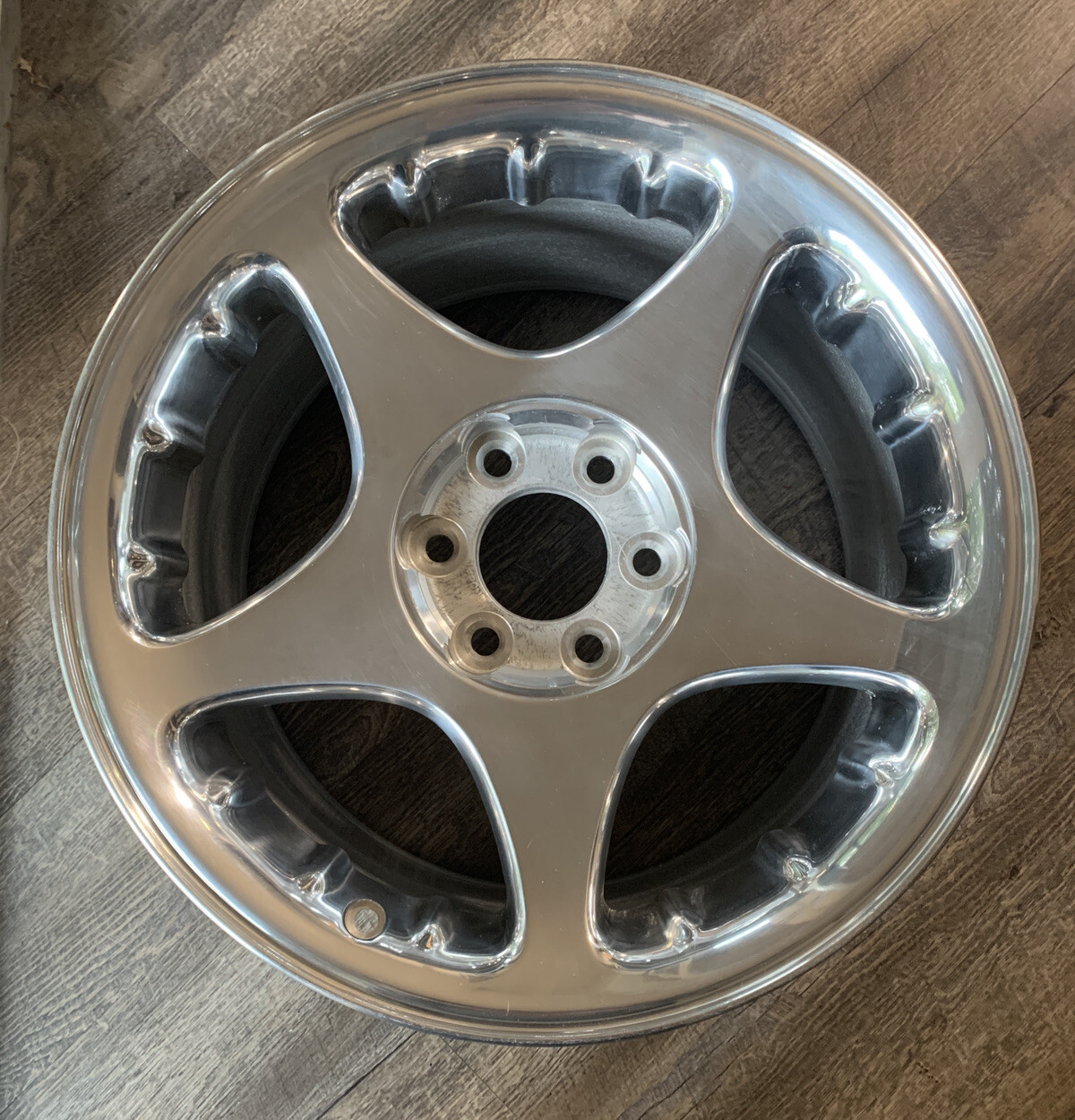Dodge Viper 5-Spoke Wheel, Gen II, Front, P/N#031988 Forged Aluminum ...