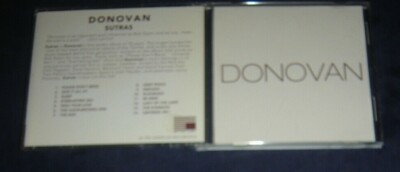 DONOVAN ~ SUTRAS 1996 US AMERICAN RECORDINGS 14 TRACK ADVANCE PROMO CD ...