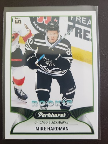 2021-22 Mike Hardman Rookie Parkhurst Hockey Chicago Blackhawks | eBay