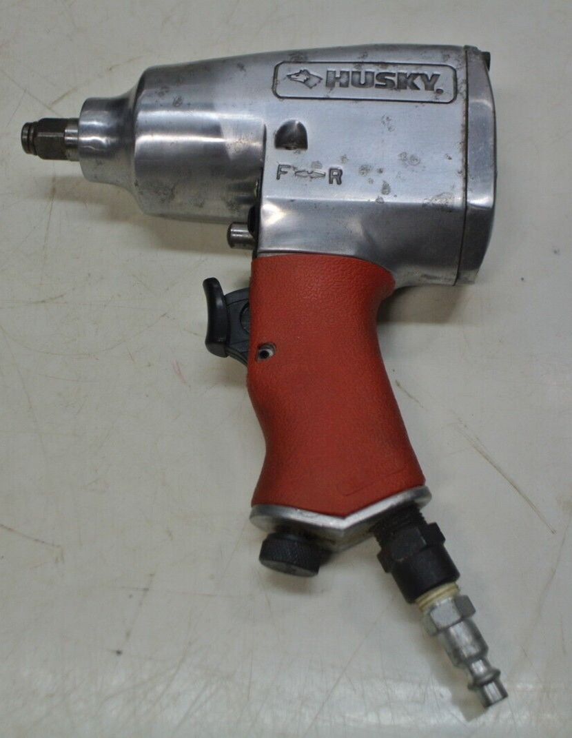 3 pcs Husky Pneumatic Tool Set 1) Impact 1) Rachet 1) IFT545 Iron Force ...