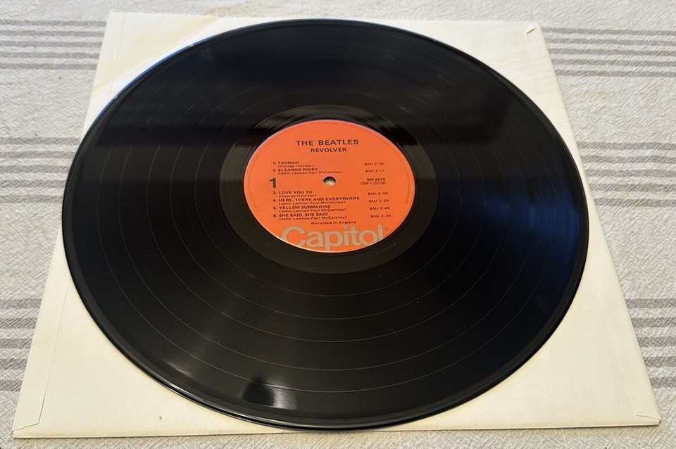 The Beatles Revolver LP Orange Label Capitol Records SW-2576 NM- | eBay