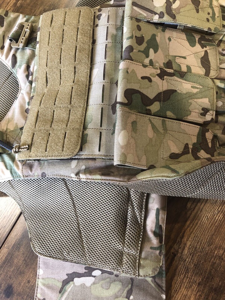 Tactical Vest Plate Carrier Multicam For Armor Plates | eBay