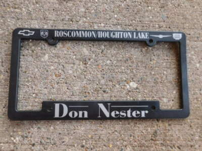 DON NESTER CHEVY,JEEP ROSCOMMON,HOUGHTON LAKE MICHIGAN LICENSE PLATE ...