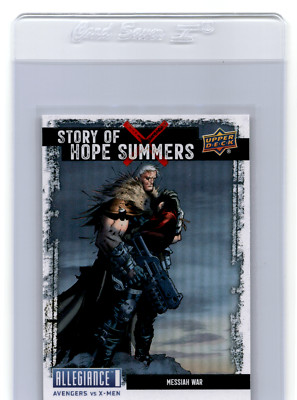 2023 Upper Deck Marvel Allegiance Story of Hope Summers SH1 Messiah War ...