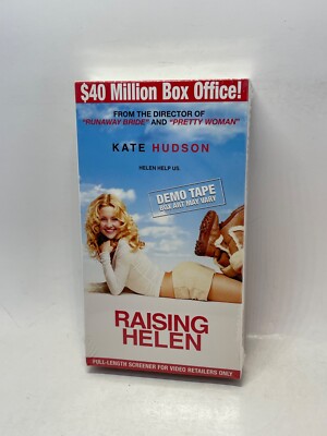 Raising Helen (VHS, 2004, Touchstone) Kate Hudson demo screener ...