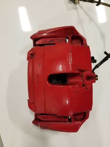 Driver Caliper Front Red 380mm Brake Rotor JAGUAR F TYPE with bracket ...