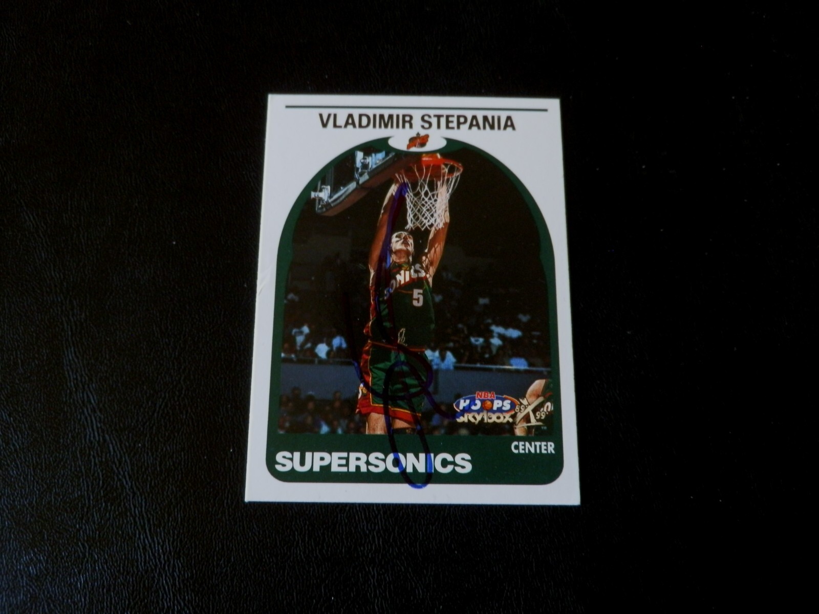 Vladimir Stepania Autographed 1999 Hoops Decade Basketball Card #34 NBA ...