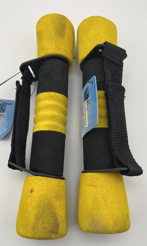 Set of Vintage Heavy Hands 1 lb Each Dumbbell Walking Hand Exercise ...