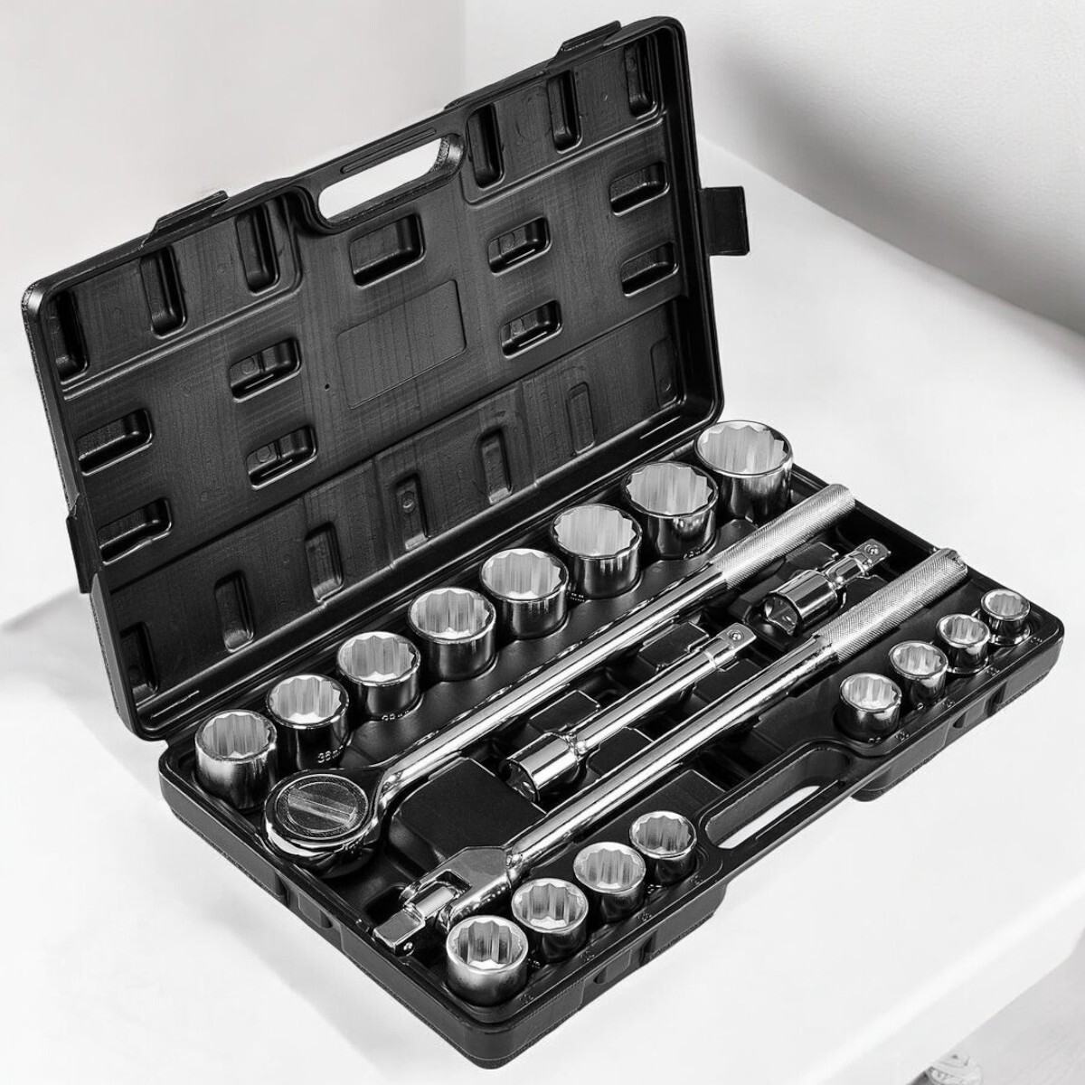 3/4" Drive Metric Jumbo Socket Set Heavy Duty With Case 20-Piece | eBay