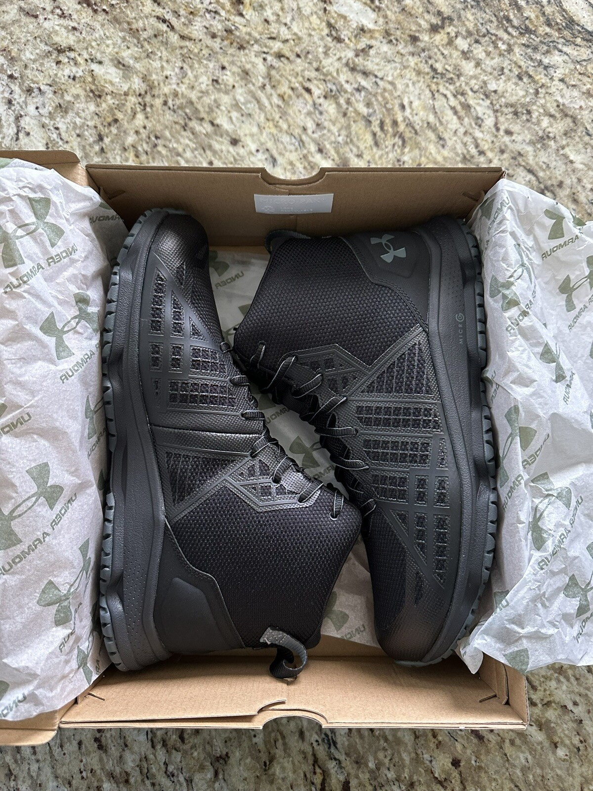 Size 10 - Under Armour Micro G Strikefast Mid Tactical Shoes | eBay